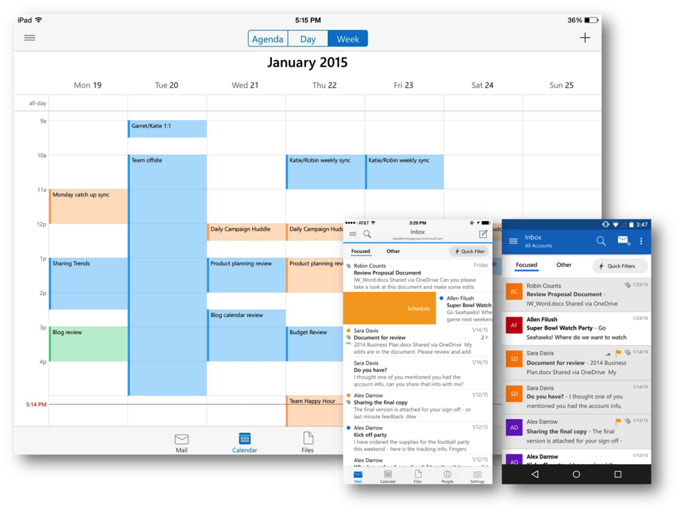  Acompli IOS Android Outlook LiveSino 